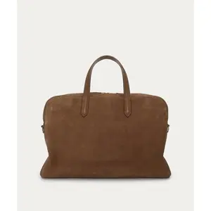 DEADLY PONIES Zorro Briefcase - Hazel Suede