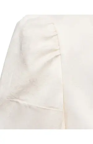 Mango Band Collar Jacquard Jacket