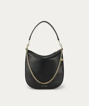 DEADLY PONIES Medium Sling Bag - Black/brass