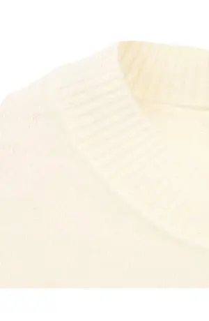 Mango Wool Short Sleeved Sweater