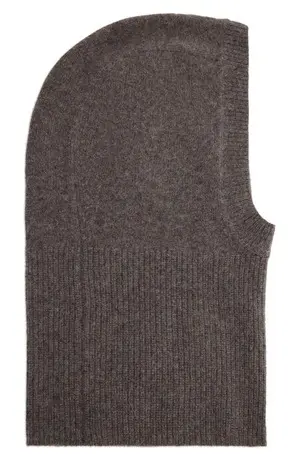 Mango Wool And Cashmere Blend Balaclava Medium Brown