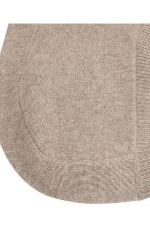 Mango Wool And Cashmere Blend Balaclava - Sand