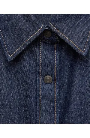 Mango Pocket Denim Shirt
