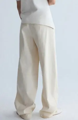 Mango Mid Rise Balloon Pants