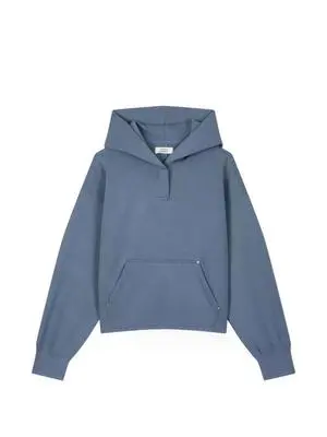 STUDIO TOMBOY Kangaroo-pocket Hoodie - Blue