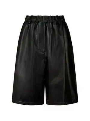 STUDIO TOMBOY Faux-leather Shorts