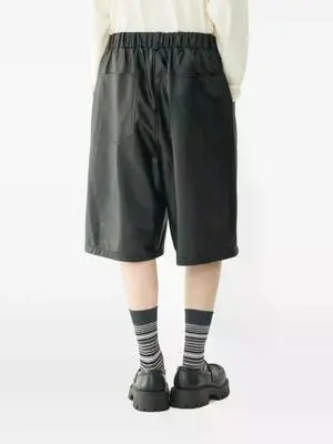 STUDIO TOMBOY Faux-leather Shorts