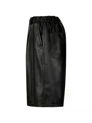 STUDIO TOMBOY Faux-leather Shorts