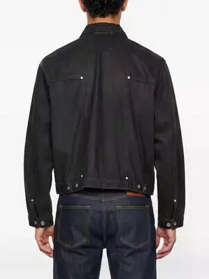 You Must Create Loft Waxed-finish Denim Jacket
