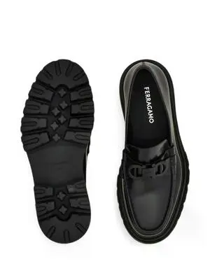 FERRAGAMO Gancini Ornament Moccasins
