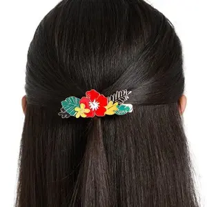 Disney Stitch Barrette And Bobby Pins Set 3-piece Official License