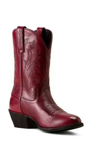 Ariat Heritage Western Boot Red