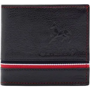 CAVALINHO The Sailor Trifold Leather Wallet 529 - Navy