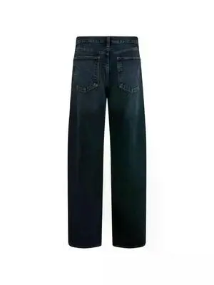 AGOLDE Faded Wide-leg Jeans