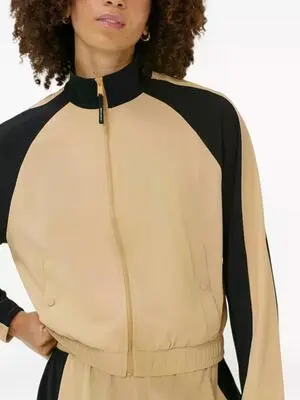 Sweaty Betty Explorer Colour-block Raglan-sleeve Zip-up Sweatshirt