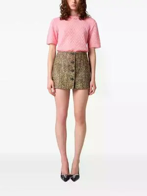 MSGM Button-up Mini Skirt