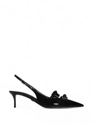 Dolce & Gabbana Slingback Calfskin Heeled Pumps