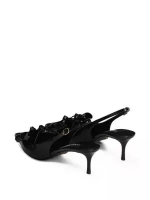 Dolce & Gabbana Slingback Calfskin Heeled Pumps