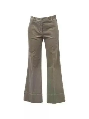 QL2 QUELLEDUE Melody Corduroy Trousers - Grey