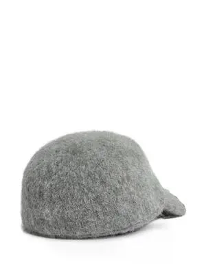 Liviana Conti Brushed-finish Cap - Grey