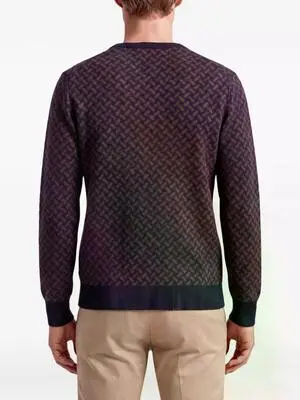 DRUMOHR Basket-weave Cashmere Sweater