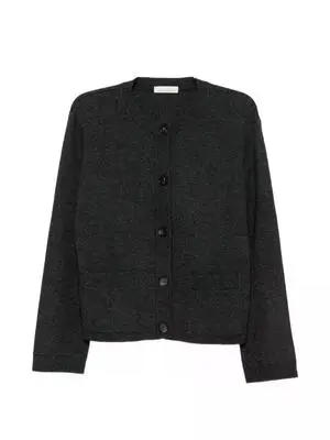 Liviana Conti Button-up Patch-pocket Cardigan
