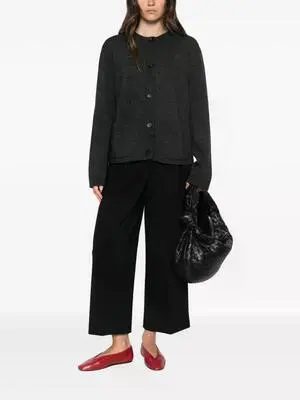 Liviana Conti Button-up Patch-pocket Cardigan