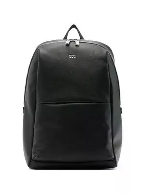 BOSS Pebbled Backpack - Black