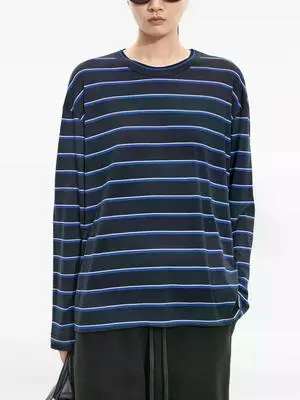 JNBY Stripe-print Long-sleeve T-shirt