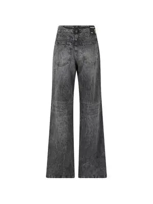 DEPARTMENT 5 Logo-patch Wide-leg Jeans