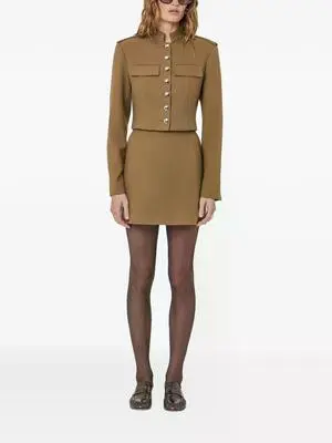 NICHOLAS Darted Mini Skirt