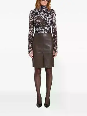 NICHOLAS Long-sleeves Top - Brown