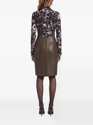NICHOLAS Long-sleeves Top - Brown
