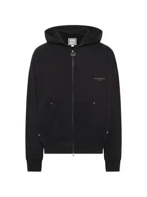 WOOYOUNGMI Scenery Forest-print Zip-up Hoodie