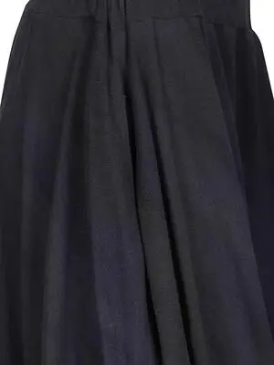 Yohji Yamamoto Draped Asymmetric Maxi Skirt