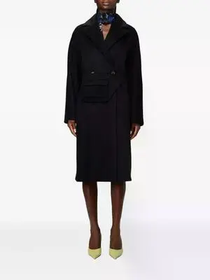 HANITA Belted Notch-lapel Coat