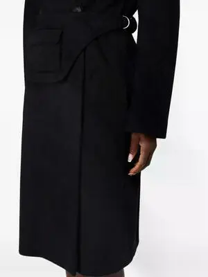 HANITA Belted Notch-lapel Coat
