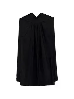 Simkhai Toni Cape-detail Mini Dress - Black