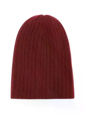 BAZISZT Kuls Ribbed-knit Beanie Hat Red