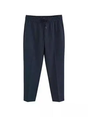 Seventy Elasticated Drawstring-waist Trousers - Blue