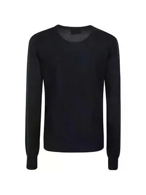 P.a.r.o.s.h Fine-knit Crew-neck Sweater - Blue
