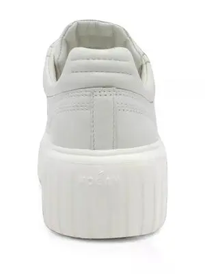 Hogan H-stripes Sneakers - White