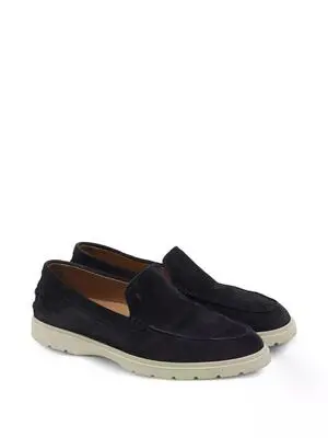 TOD'S Suede Loafers - Blue