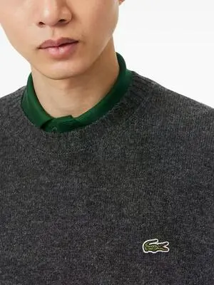 Lacoste Logo-patch Crew-neck Sweater