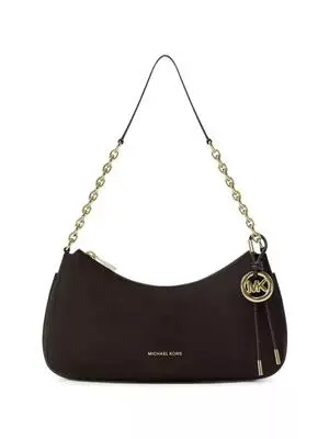Michael Kors Nolita Medium Nubuck Chain Pochette - Brown