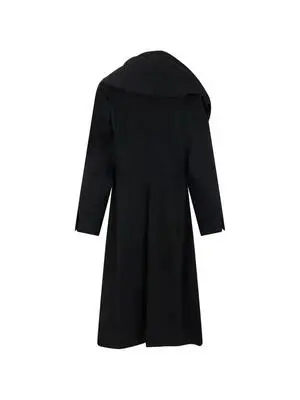 VIVIENNE WESTWOOD Draped Asymmetric-collar Coat