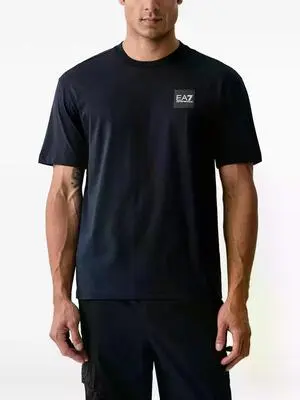EA7 Logo-patch T-shirt - Blue