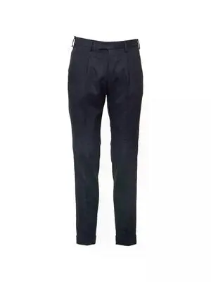 PT TORINO Master Pleated Trousers - Grey