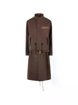 Sacai Layered Drawstring Jacket