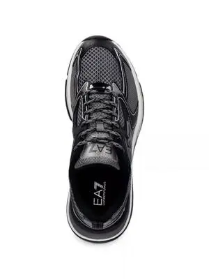 EA7 Logo-patch Mesh Sneakers
